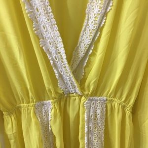 Papaya | Other | Yellow Swim Suit Cover Up | Poshmark